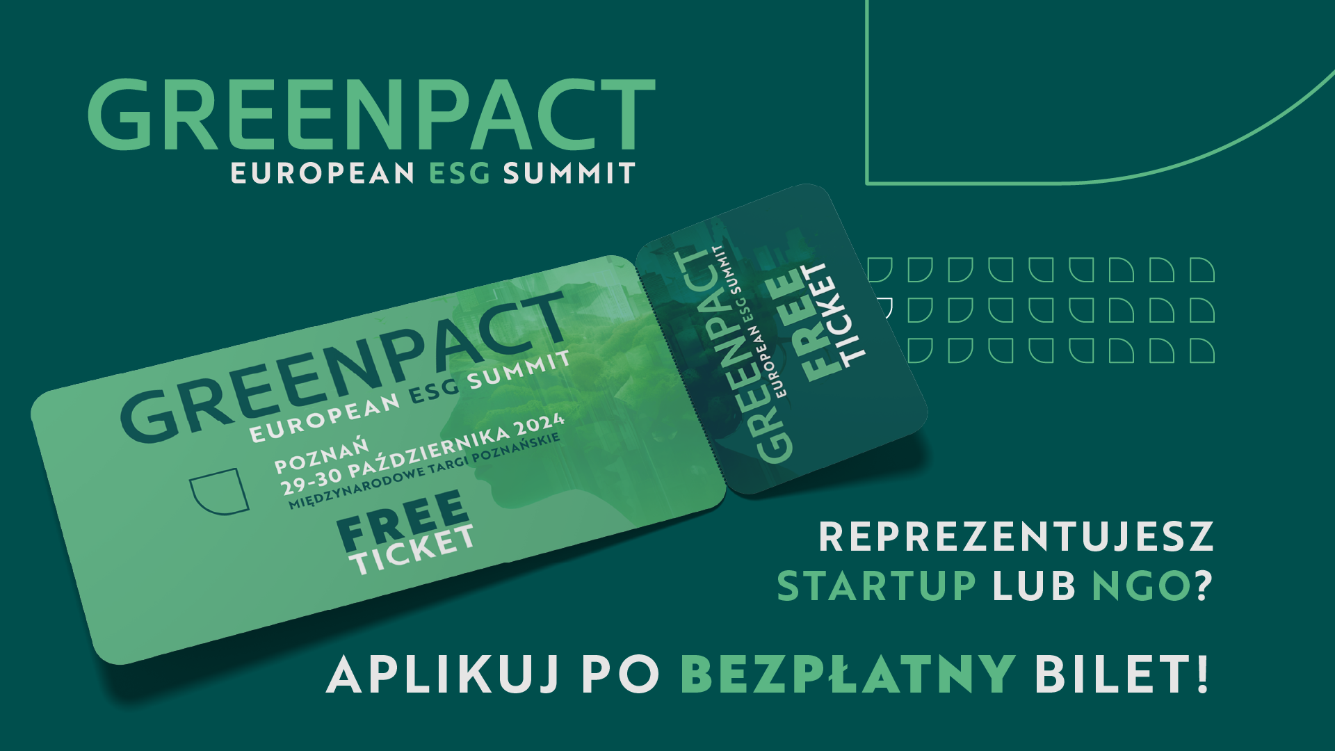Reprezentujesz STARTUP lub NGO? Aplikuj po bezpłatny bilet ...